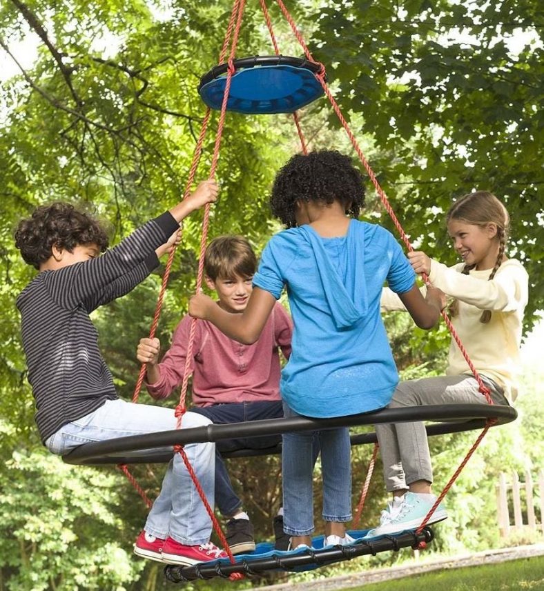 Vortex Spinning Ring Swing