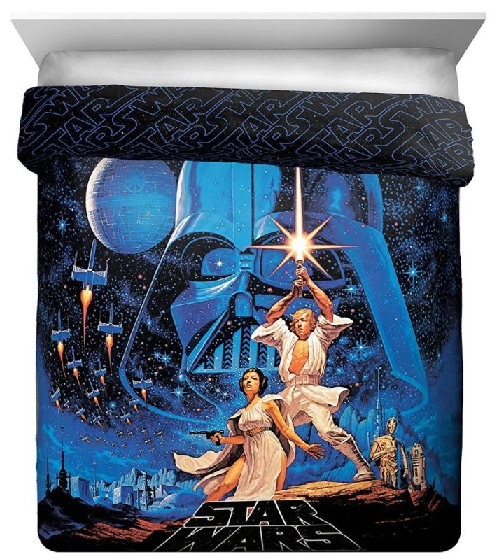 Star Wars Classic Poster FullQueen Reversible Comforter