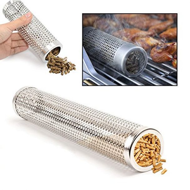 BBQ Gas Grill Stainless Steel Pipe Tube Burners Parts Smoker Pipe