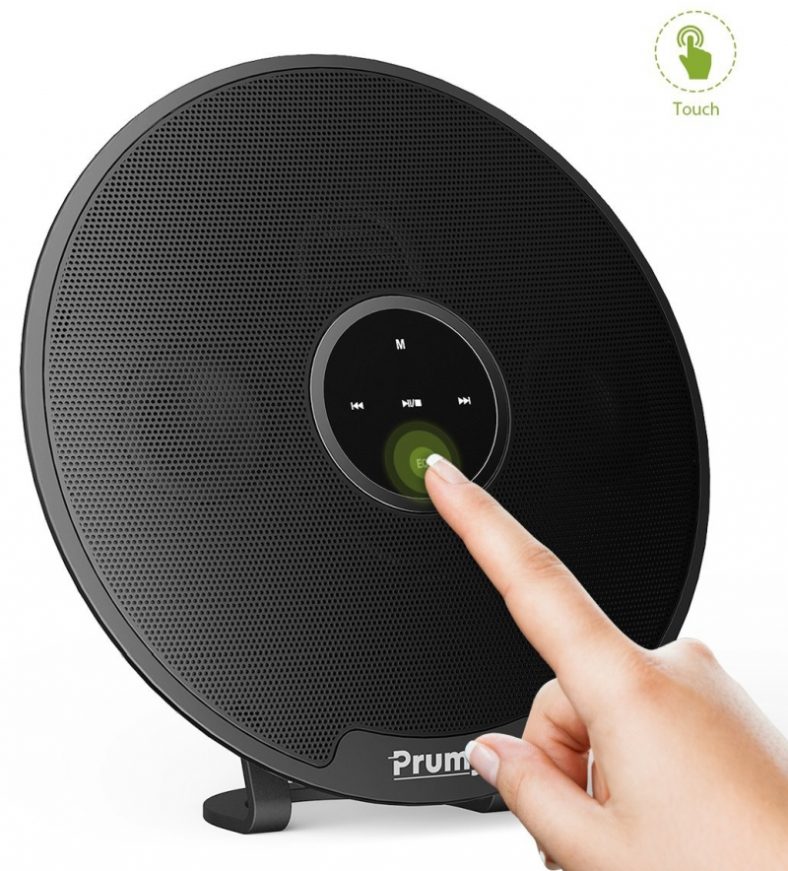 Prumya Bluetooth Speaker, Wireless Portable Speaker Loud Sound