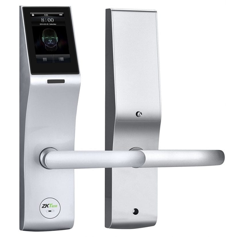 New Concept Touchscreen Facial Recognition Smart Door Lock
