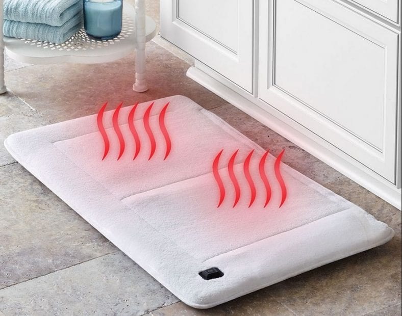 Cordless Heated Bath Mat