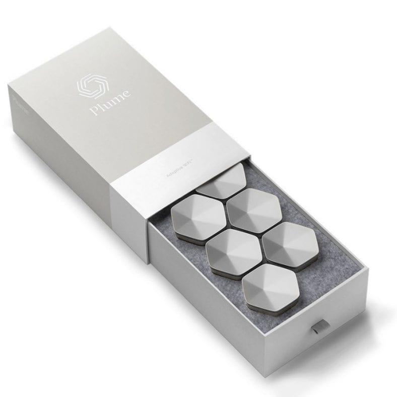 Plume Adaptive WiFi System – 6 Pods, WiFi Coverage for 3 to 4 Bedroom Homes
