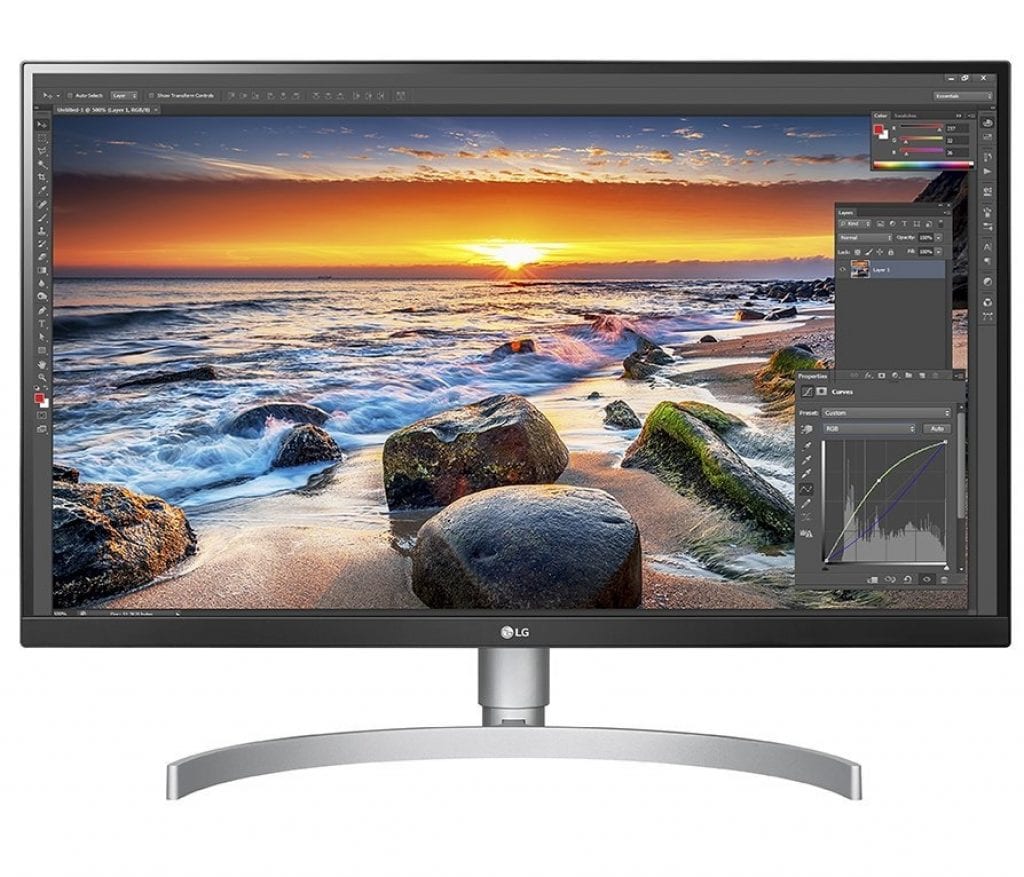 LG 27″ 4K UHD IPS Monitor with HDR10