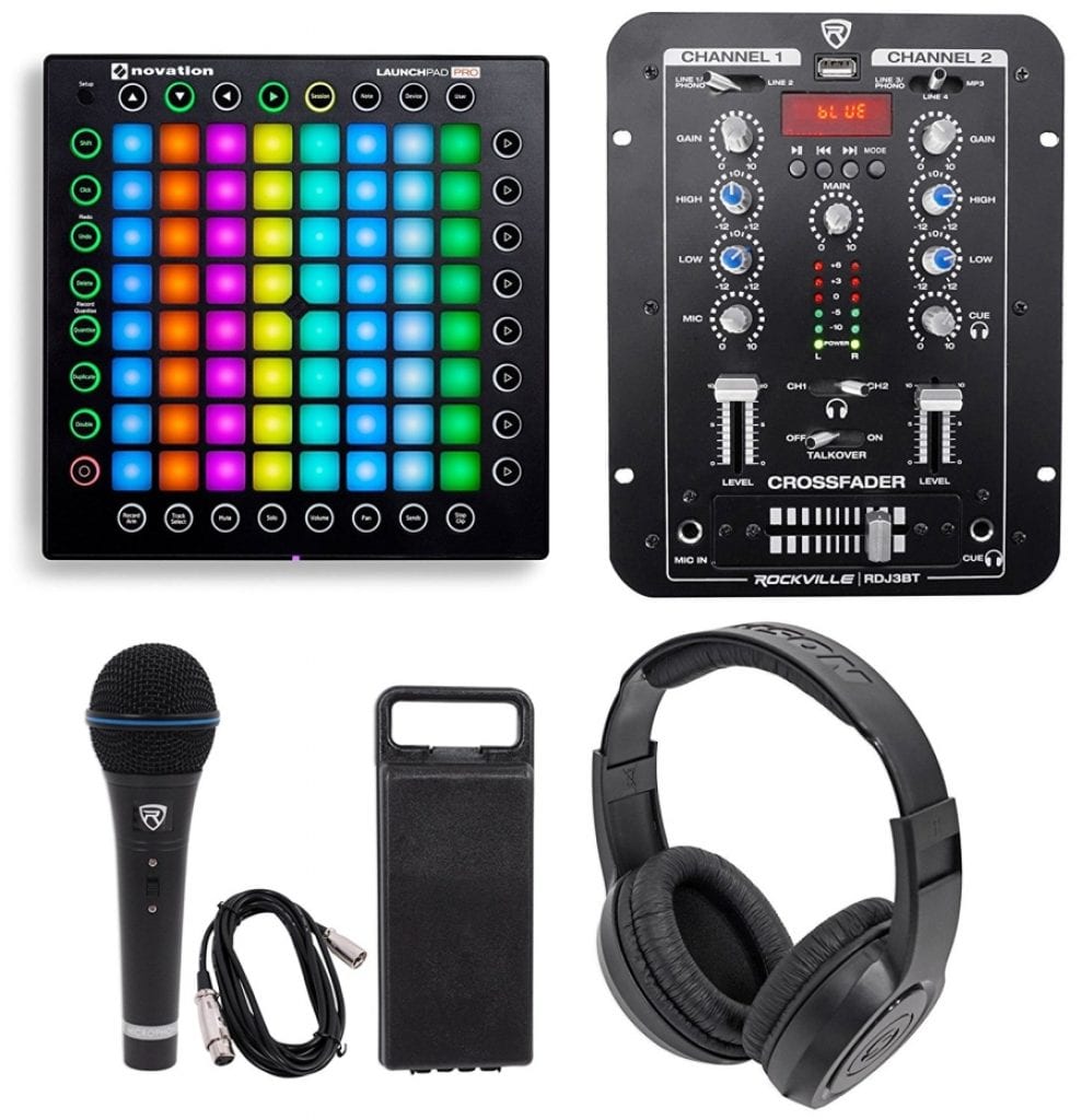 Novation Launchpad Pro USB MIDI RGB 64-Pad DJ Controller+Mixer ...