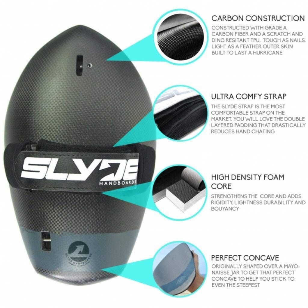 SLYDE HAWAIIAN Bula Shorebreak Specialty Body Surfing Hand board ...