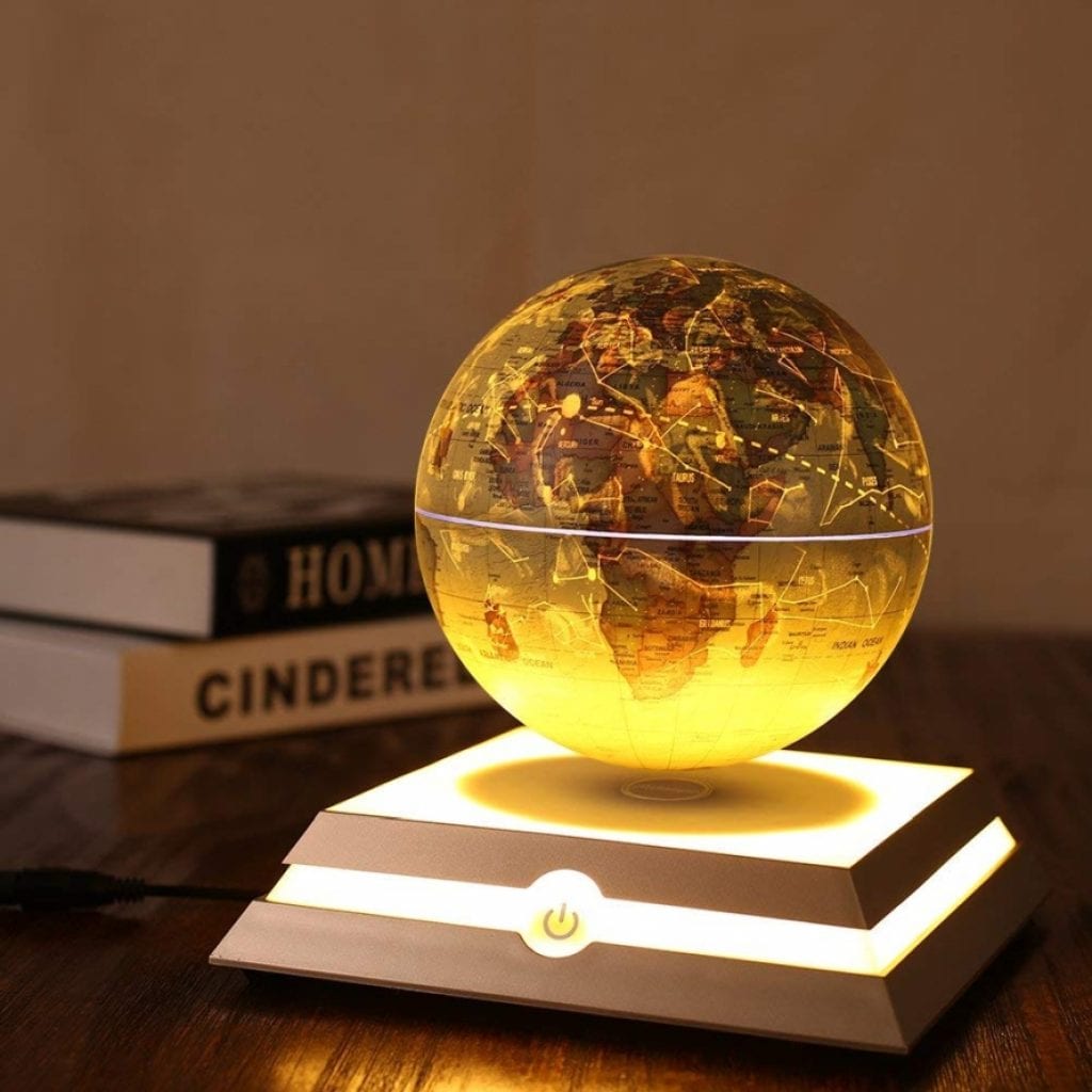 Aldeepo Levitating Globe Rotating