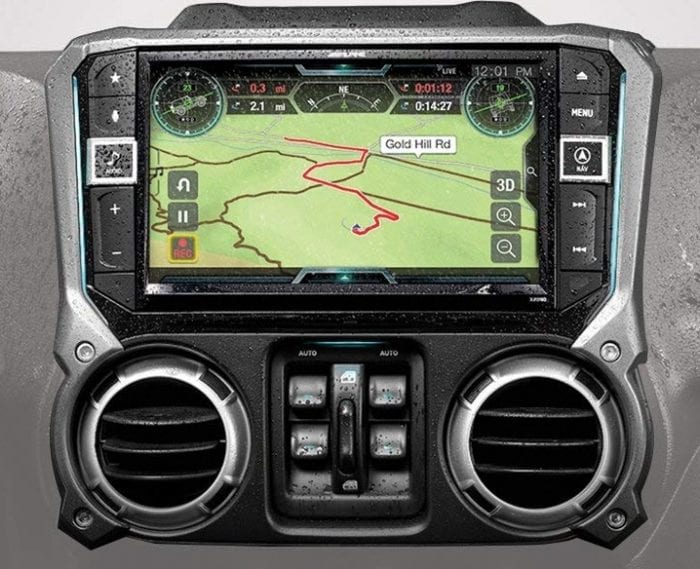 Alpine Electronics X209-WRA-OR 9″ Restyle Navigation System with Off ...
