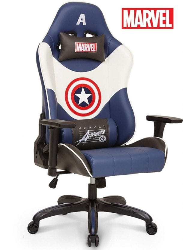 Marvel Avengers Captain America Superhero Ergonomic High