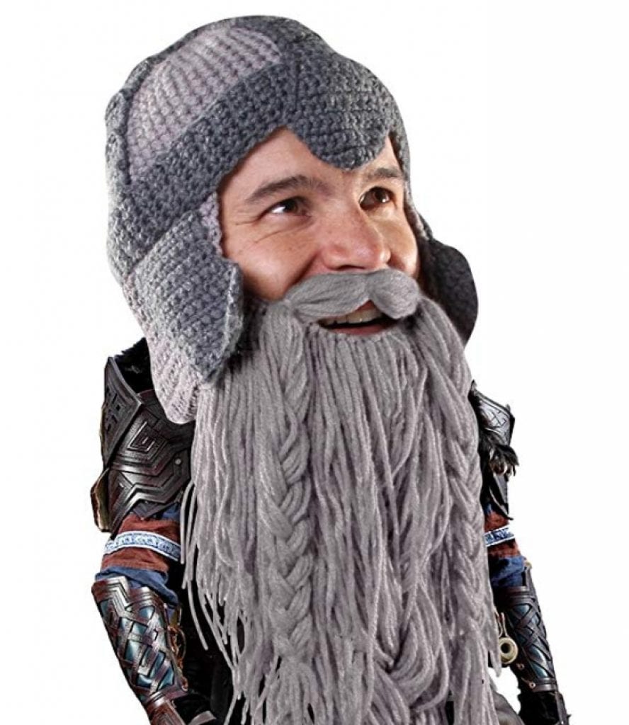 Beard Head Dwarf Warrior Beard Beanie