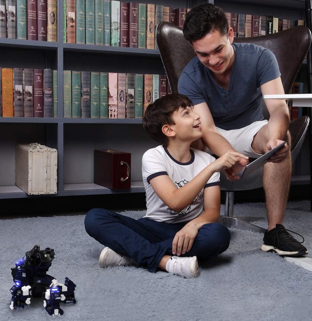 GEIO App-Enabled Augmented Reality Gaming Robot with High Speed Motion ...