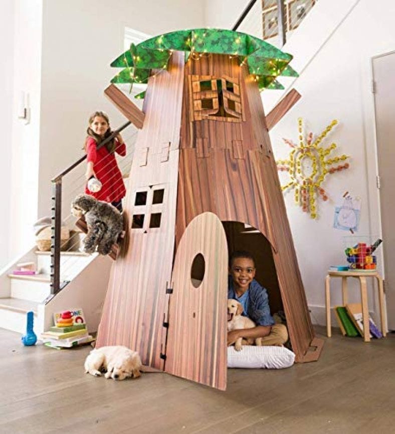 Big Tree Fort Building Kit for Kids