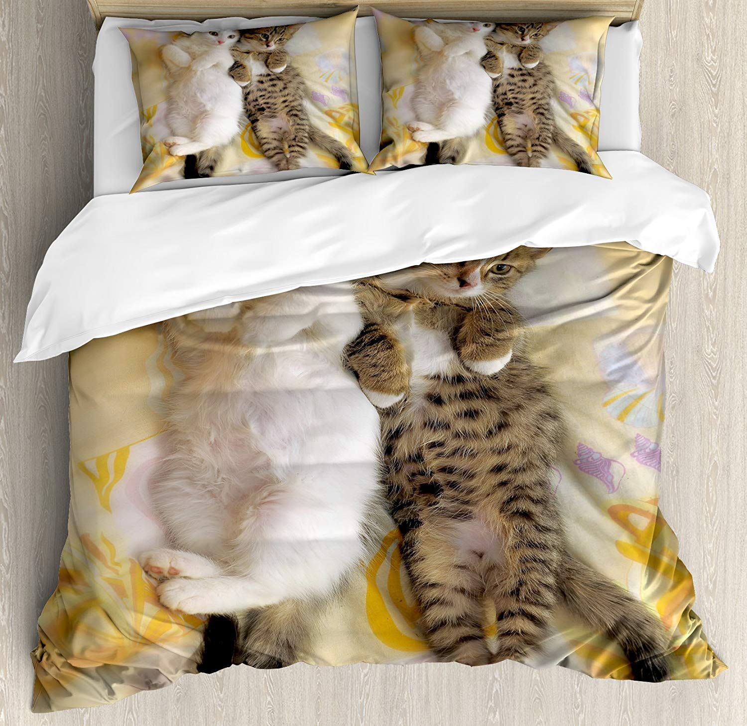 Funny Cat Duvet Cover Set Funny Cat Duvet Cover Set