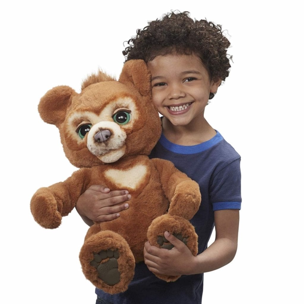 FurReal Cubby, The Curious Bear Interactive Plush Toy