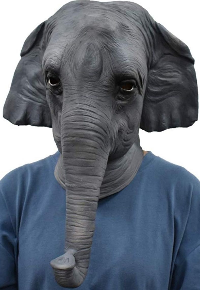 Elephant Mask Latex