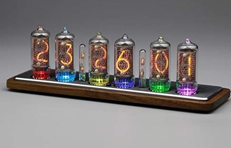 Omnixie glow clock ultra-thin smart WIFI former Soviet Union tube clock ...