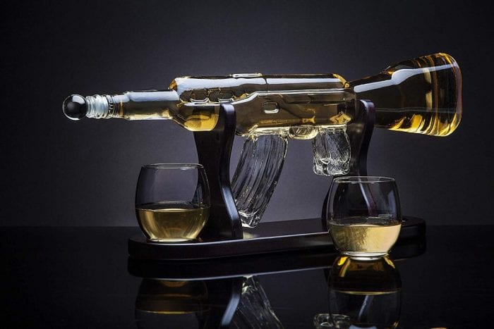 Rifle Gun Whiskey Decanter