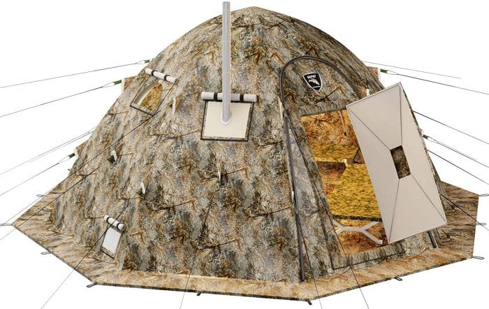 Russian-Bear Hot Tent with Stove Jack