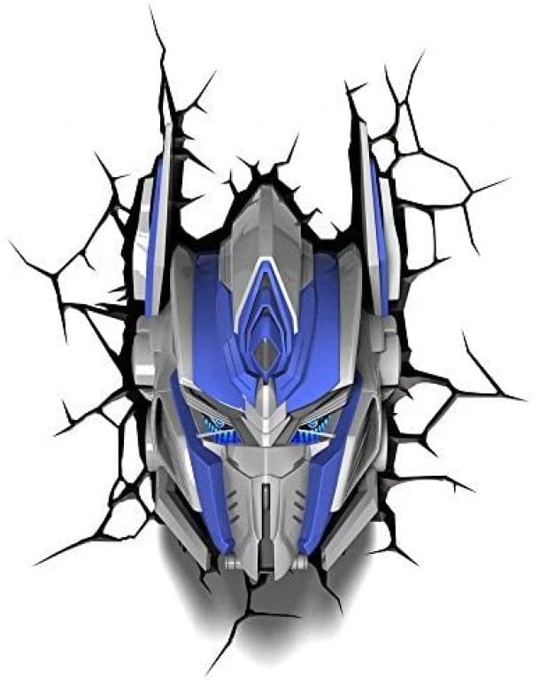 3D Lights 3D Deco Light Transformer Optimus Prime Night/Safety Light