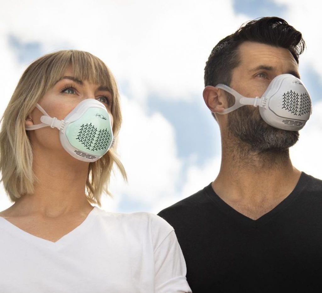 The Electronic HEPA Filtered Face Mask