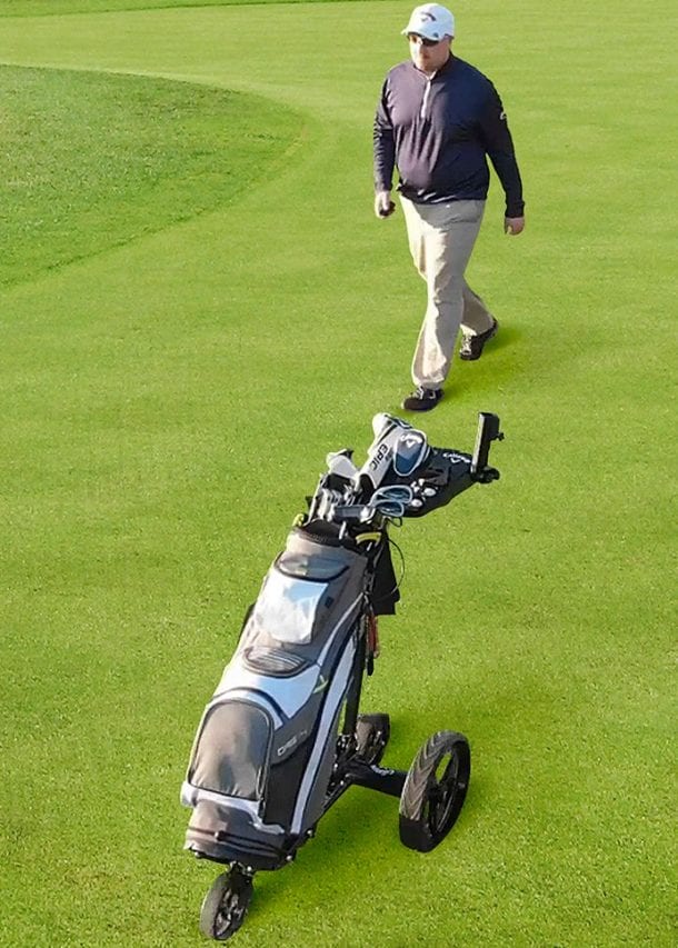 The Remote Controlled Golf Caddy