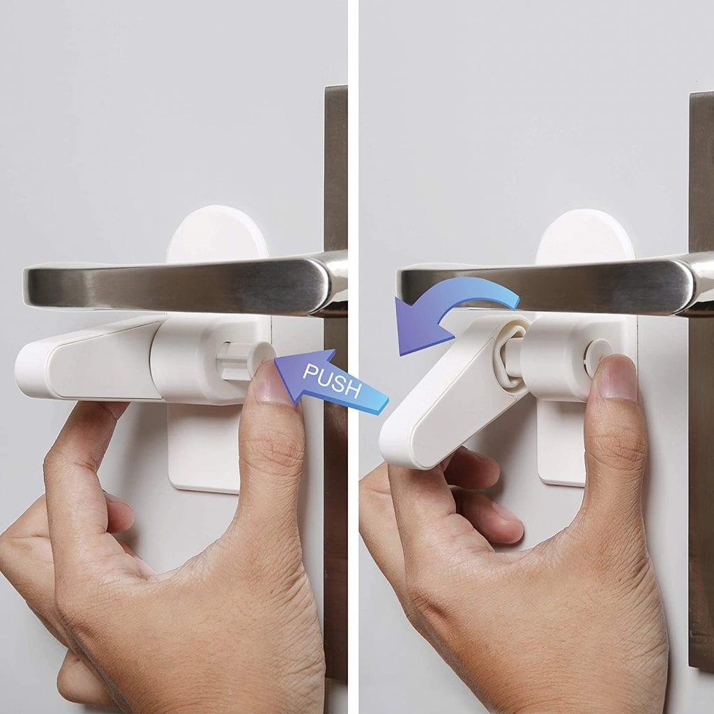 Child Proof Door Lever Lock