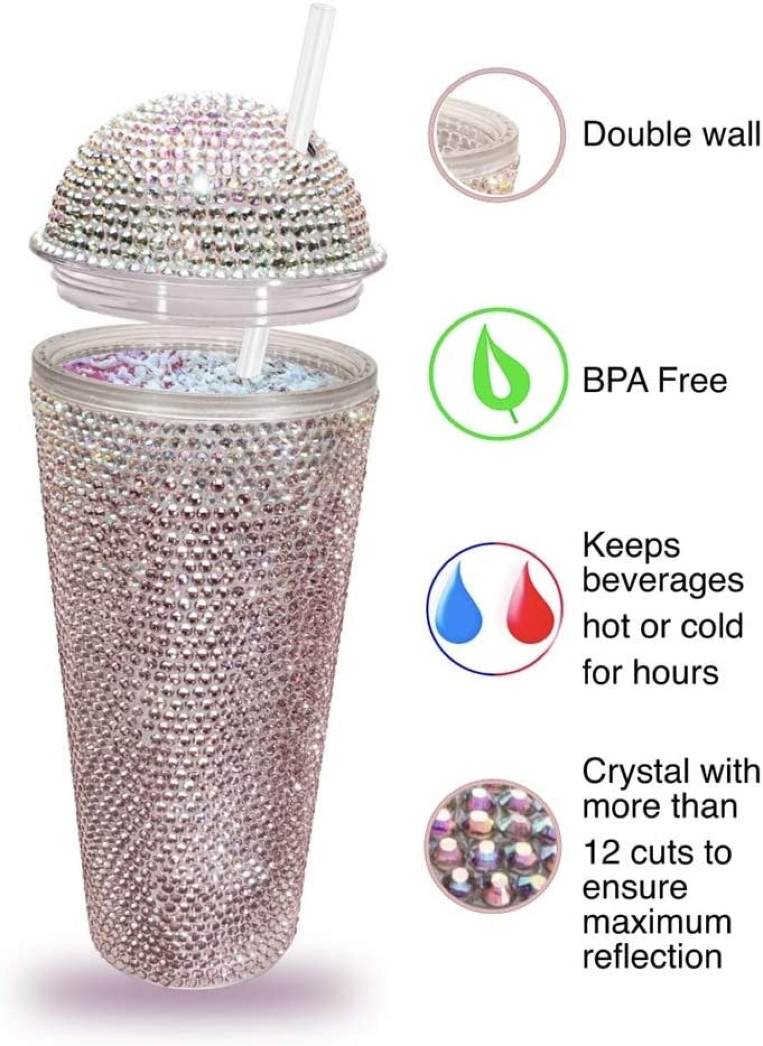 Pink Bling Cup
